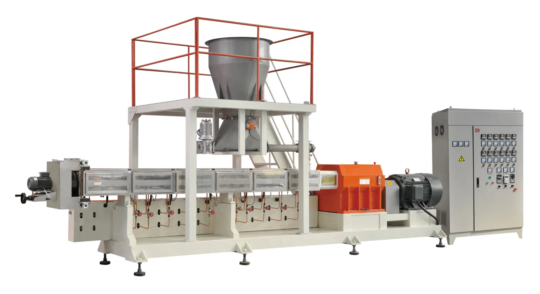 Automatic Chunks Extruder Twin Screw Extruder For Soya Protein Meat ...