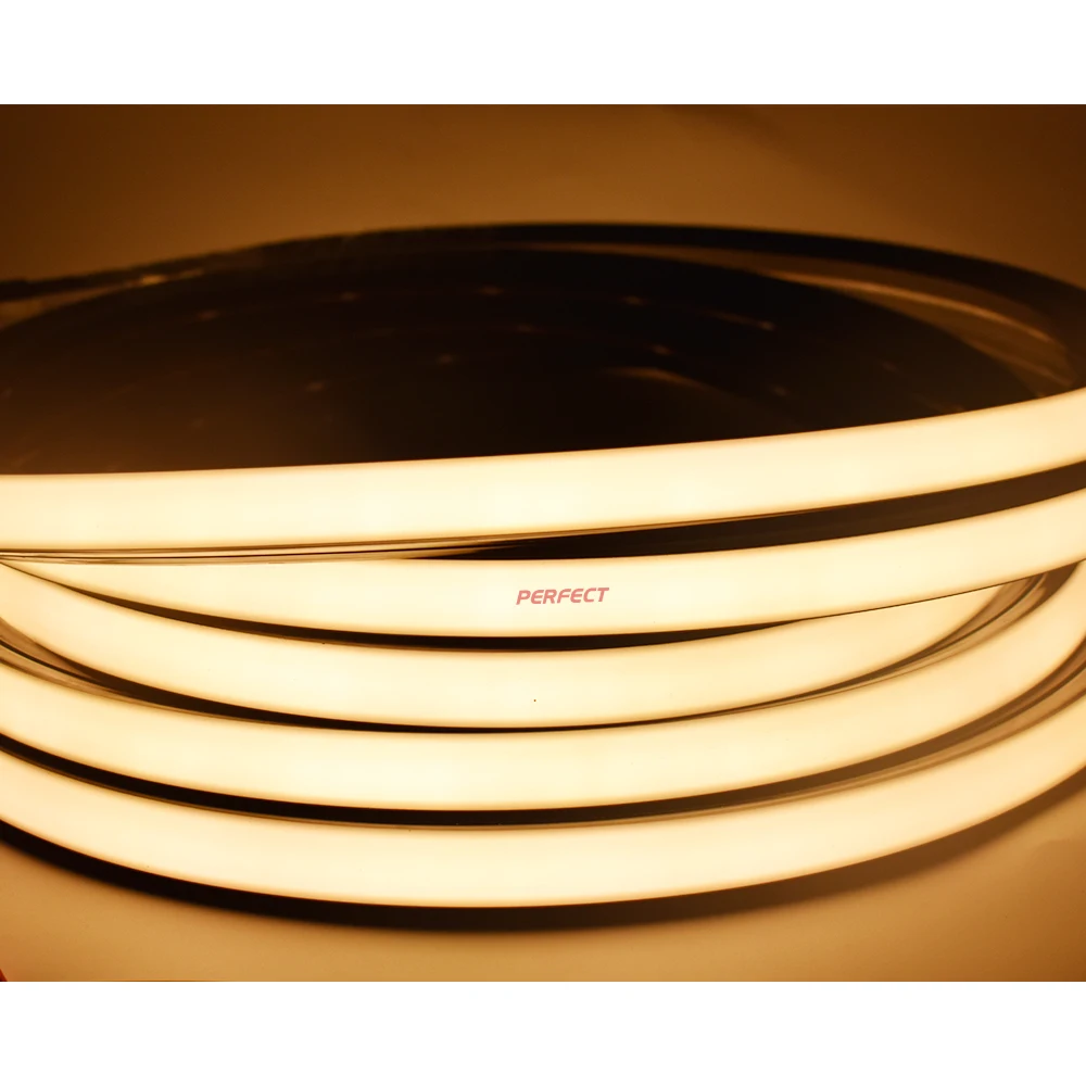 Three Side Black 16*16mm Rgbw Neon Strip Top View Led Neon Strip ...