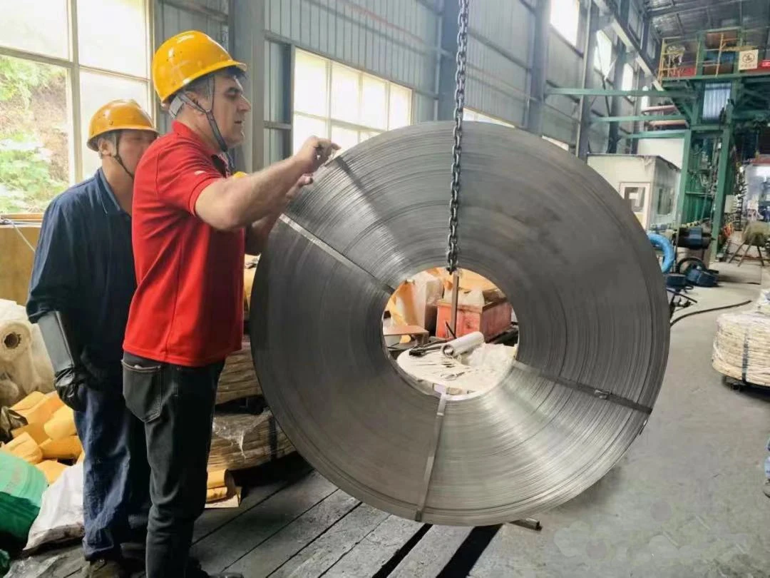 Factory Harden And Temper Flexible Thin Flat Metal Strips High Wear ...