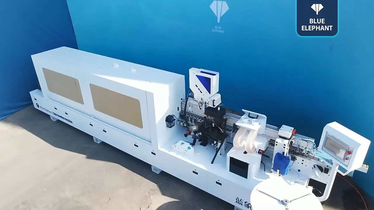 Auto Mdf Edge Banding E70jr Woodworking Plywood Pvc Edge Bander Machine ...