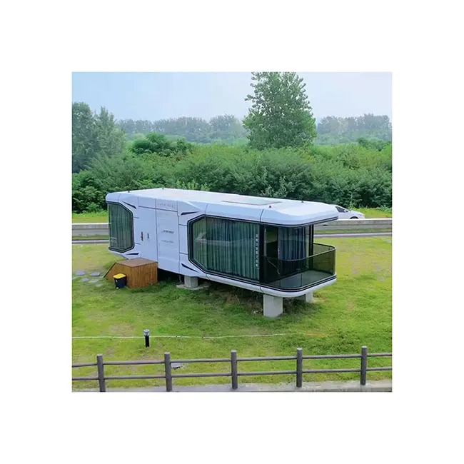 Mobile Glamping Space Capsules Container Prefab House Small Mobile Home ...