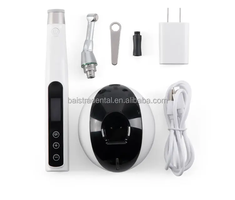Dental Wireless Led Endo Motor With Apex Locator Including 16:1 Contra ...