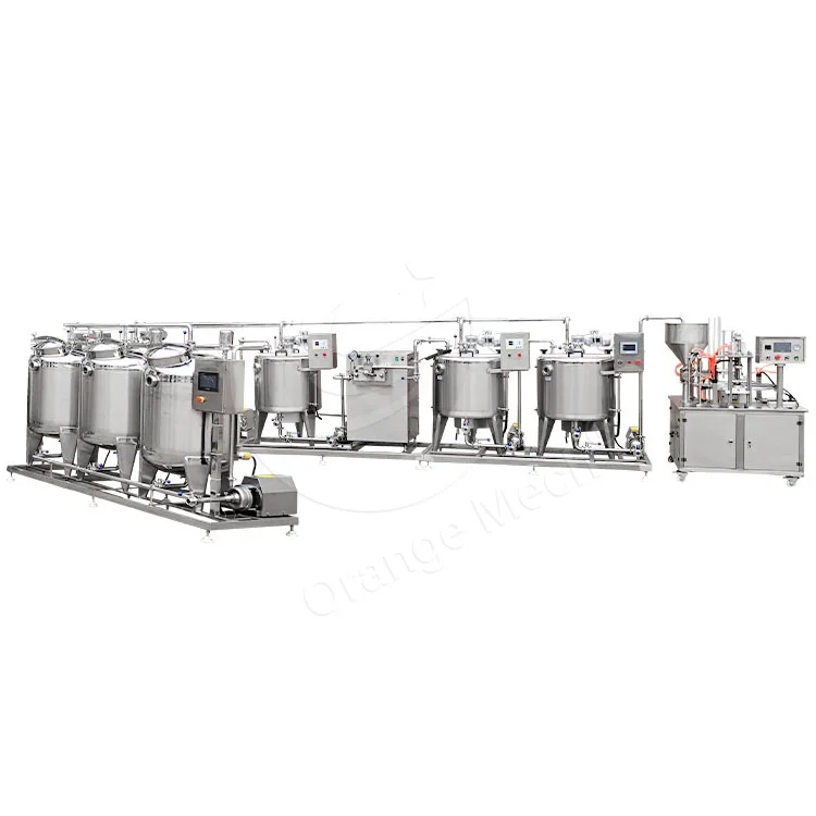 Automatic Pasteurized UHT Yogurt dairy milk production machines milk ...