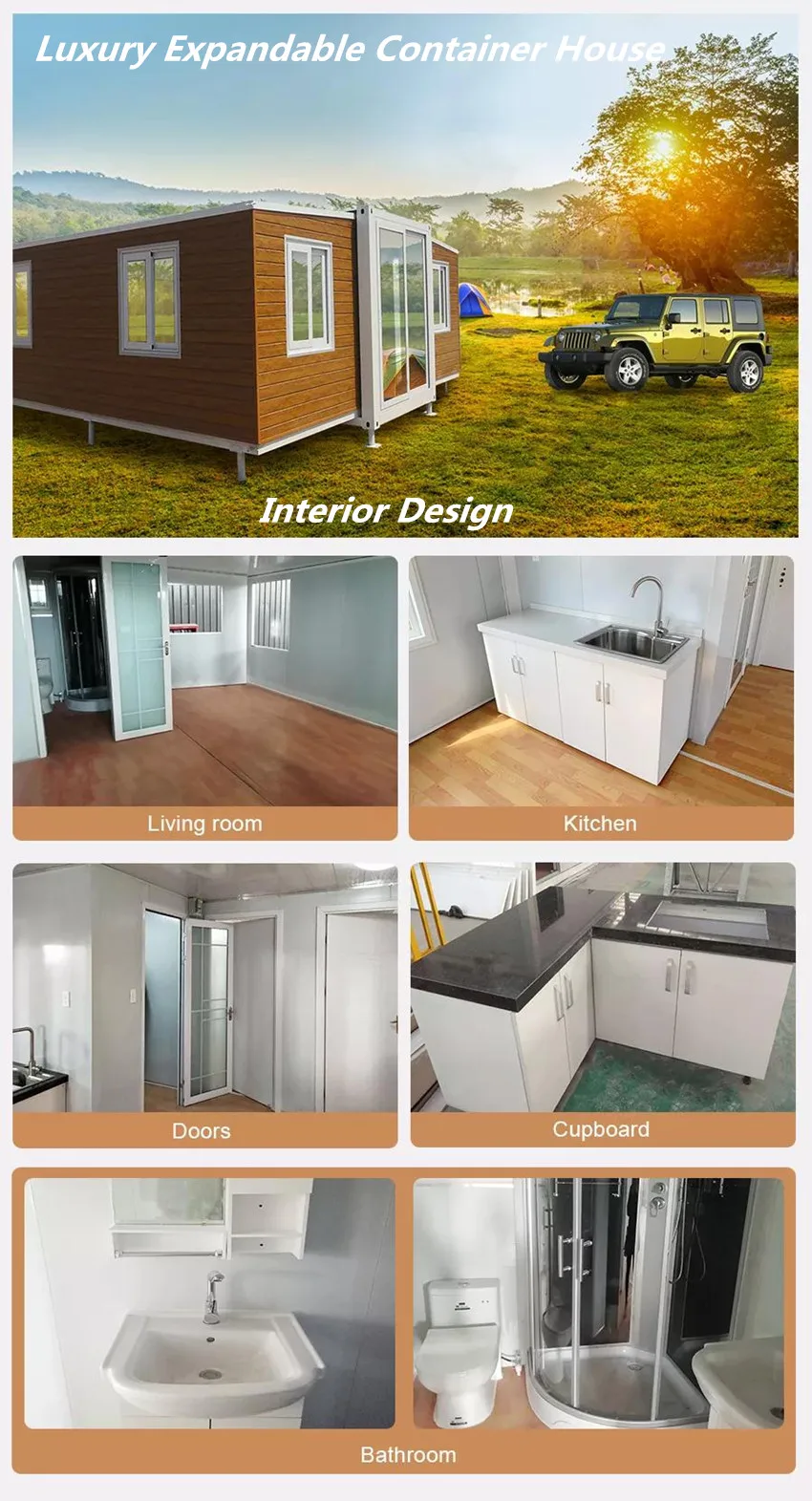 Modern Prefab Casa Modular Extendable Folding Container Tiny Homes ... Modern Prefab Casa Modular Extendable Folding Container Tiny Homes ...