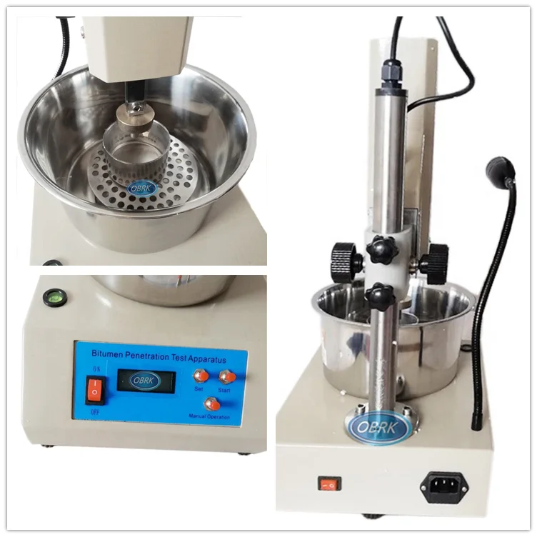 Automatic Digital Bitumen Penetrometer for Asphalt Penetration Testing ...