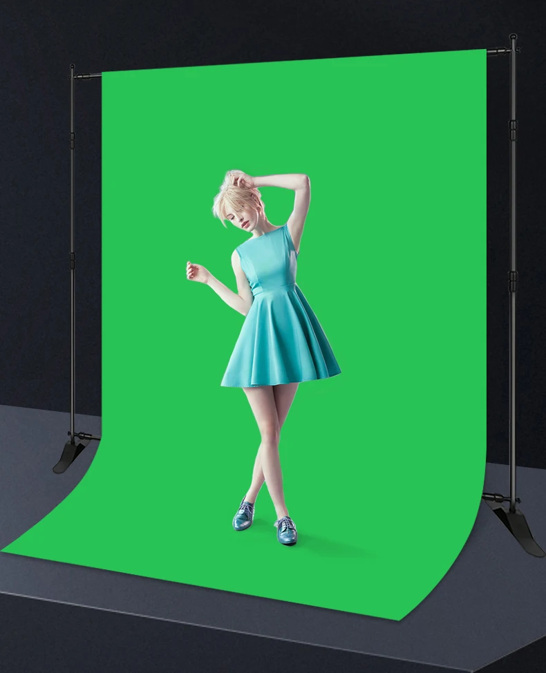3.8M Wide Green Screen Background for Photography & Video