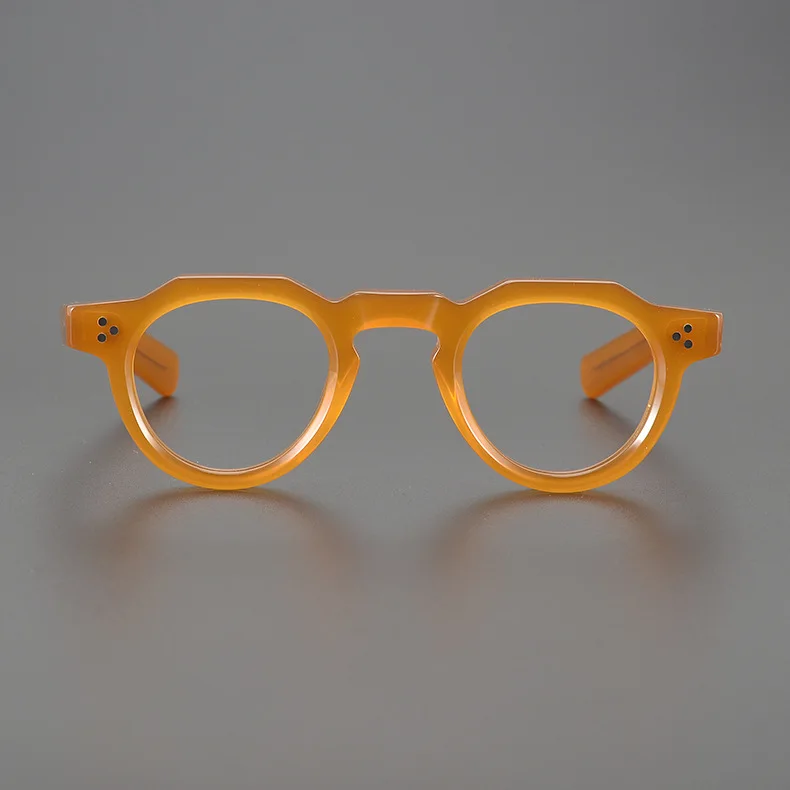 White Tortoise Shell Glasses - Thick Acetate Frames