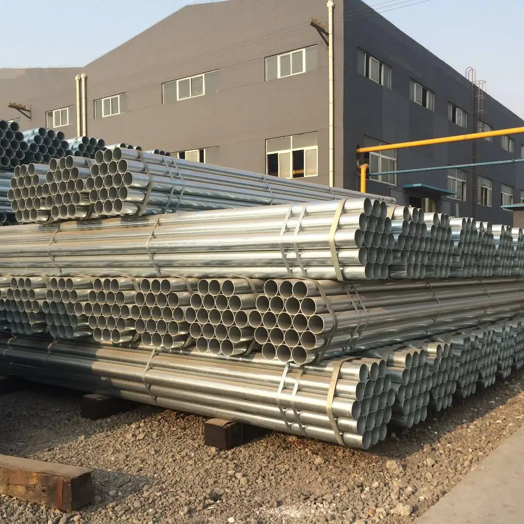 Hot Dip Galvanized Pipe Schedule 40 Gi Iron Pipe Manufacturer 1 1.5 2 ...