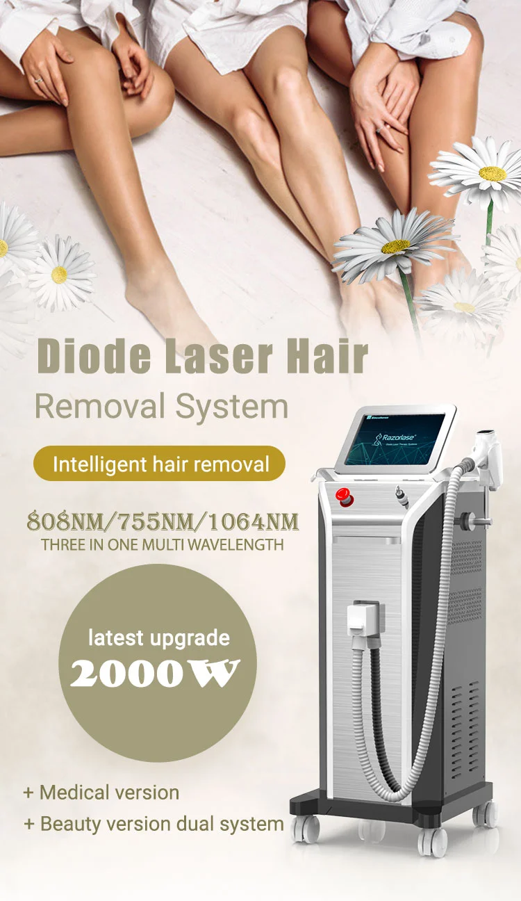Sincoheren 2000w Diode Laser Hair Removal Machine - SDL-L Pro