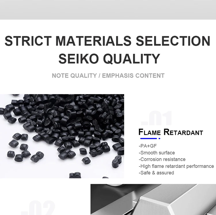 M8 Panel Mount Plastic Connector - Waterproof IP67 3pin 4pin