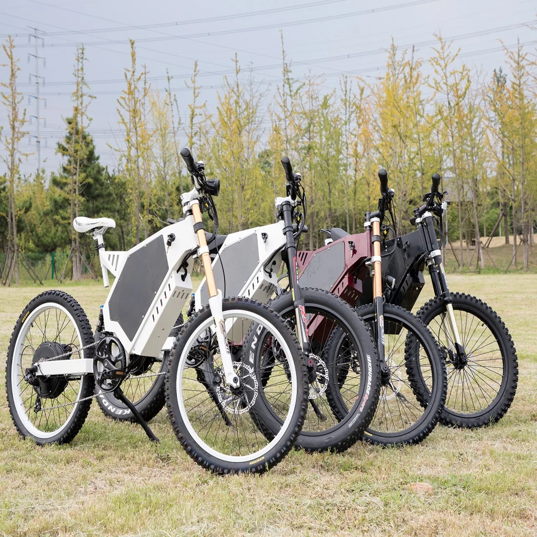 19/21inch Super Speed Stealth Bomber 72v 8000w Electric Bike With High ...