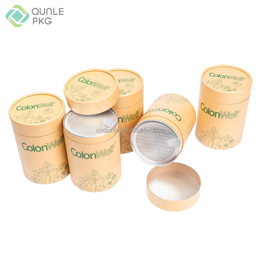2024 New Design Paper Canister - Eco-Friendly & Customizable