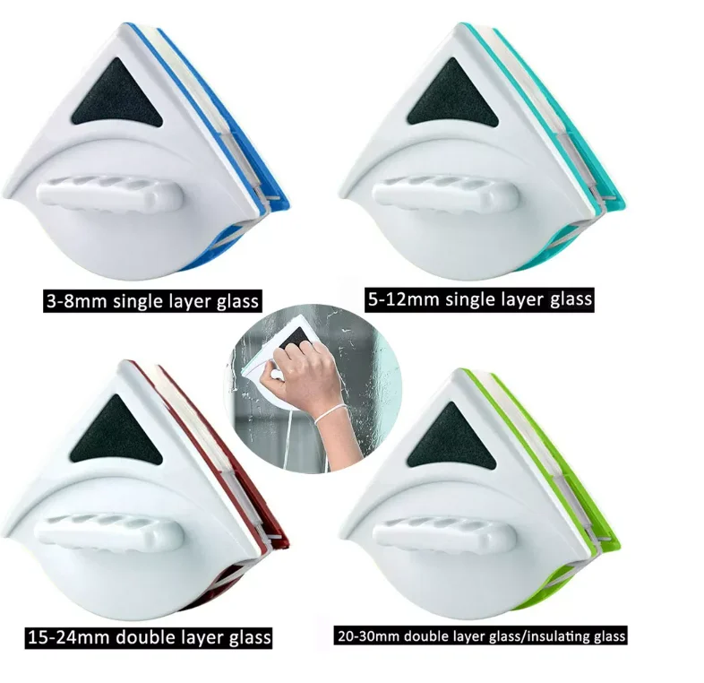 Double Side Magnetic Window Cleaner Brush For Washing Windows Glass ...