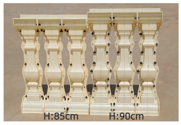 Handrail Concrete Plastic Baluster Mold - Durable & Precise