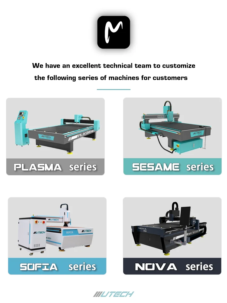 UTECH SESAME 1325 3D CNC Router - Precision Cutting Machine