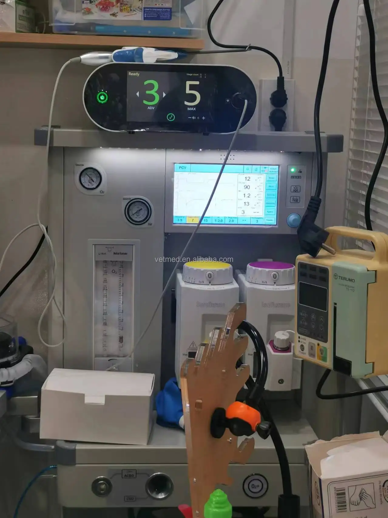 Small Animal Use Anesthesia Ventilator Veterinary Anesthesia Machine ...