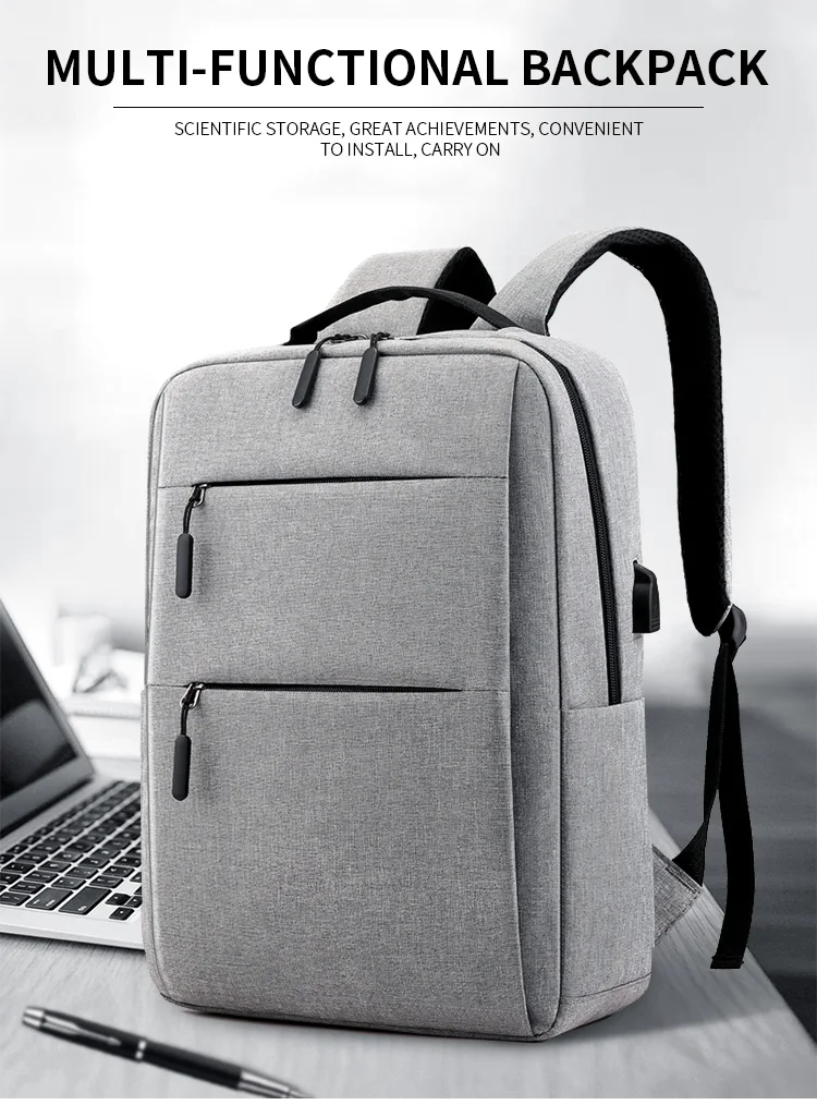 Baoma Black Retro OEM Rucksack - Ergonomic Laptop Backpack