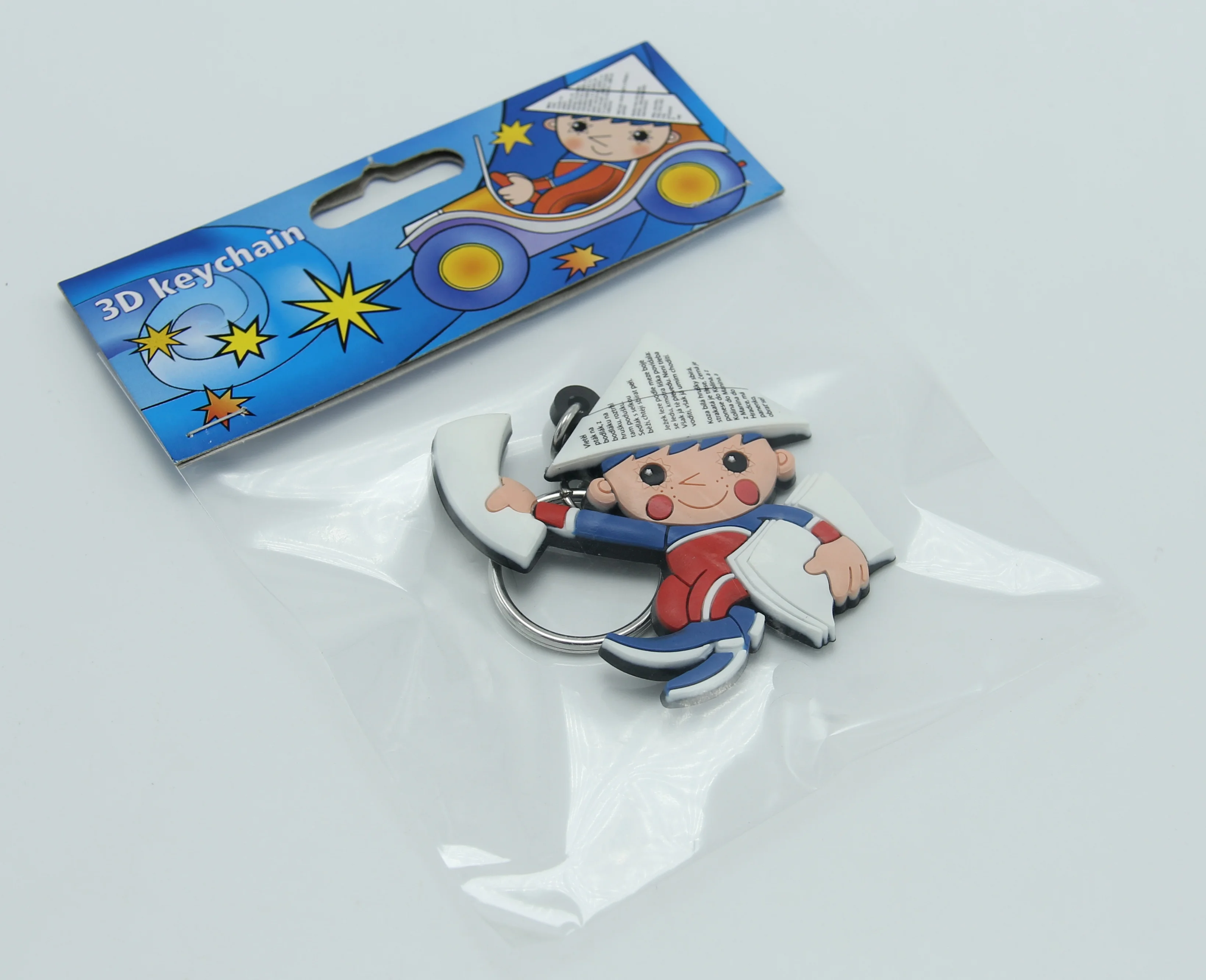 Custom Design Lovely Mascot Hello Kitty Cat 3d Pvc Keychain For ...