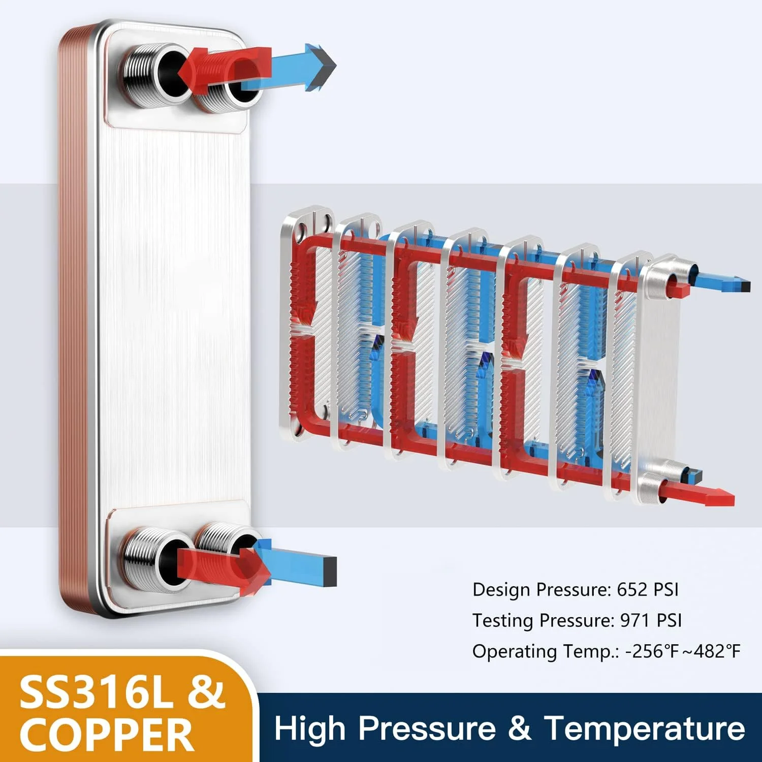 Refrigeration Suction Accumulator U-tube Heat Exchanger Heat Exchanger ...