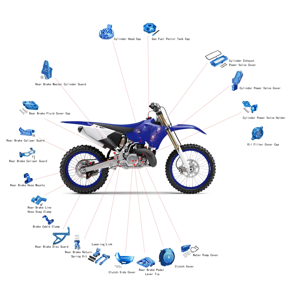Nicecnc Motorcycle Body Parts - Quality for Yamaha YZ250