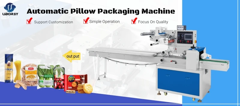 Automatic Flow Packing Machine for Small Cookies & Biscuits