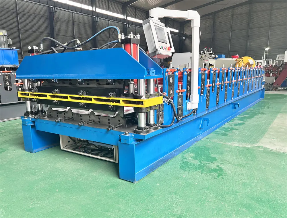 Hot Sale Lintel And R Panel Double Layer Roll Forming Machine - Buy ...