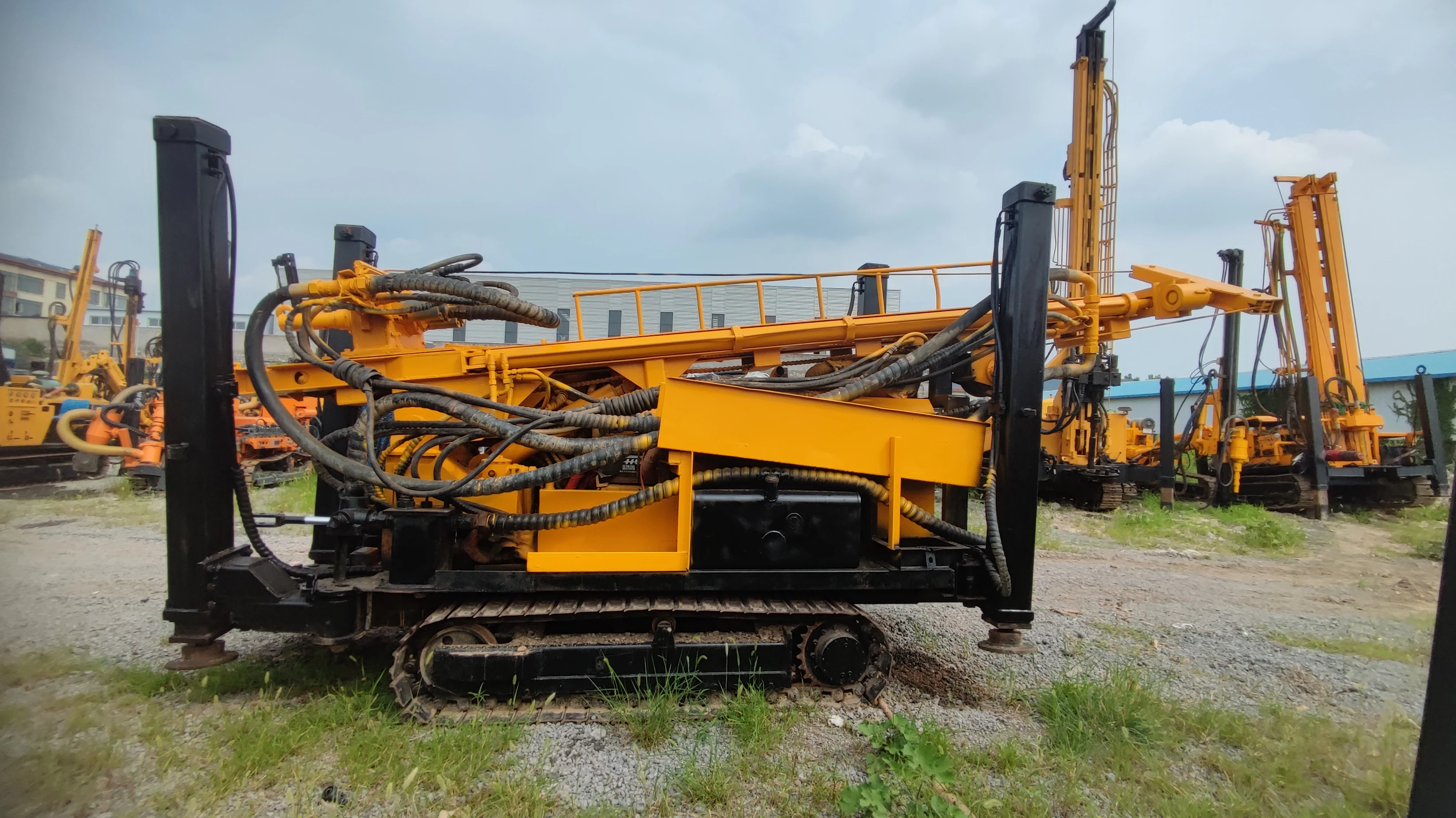 300m Second-hand Water Well Drilling Rig Used Borehole Machine Borewell ...