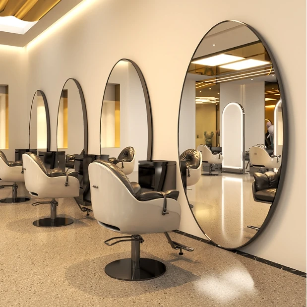 Barber Shop Mirror - LED Hair Salon Special with Light
