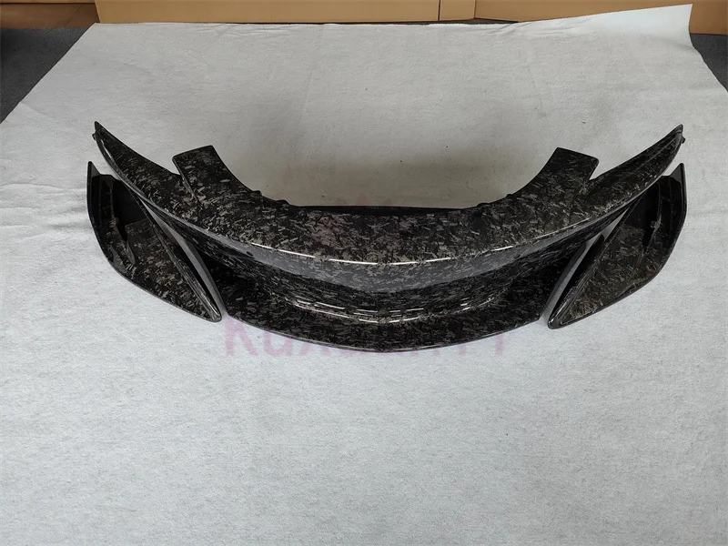 KUXUANYI Forged Grain Dry Carbon Fiber 600LT Style Bumper