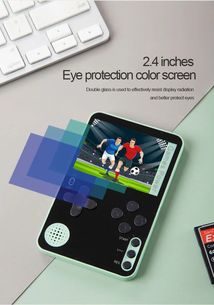 K10 Mini Retro Classic 500 in 1 - Handheld Game Console