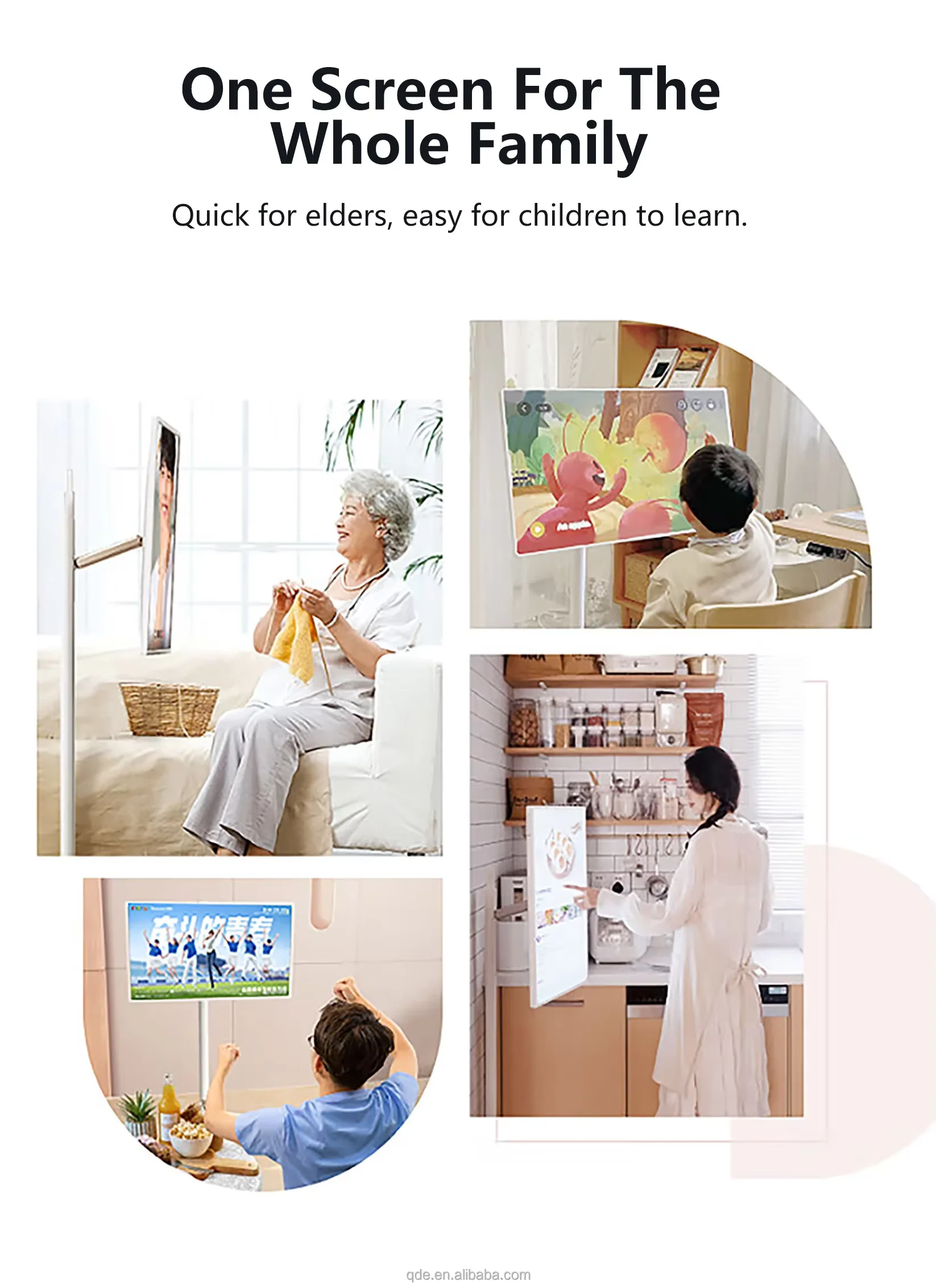 Smart TV multiple angles