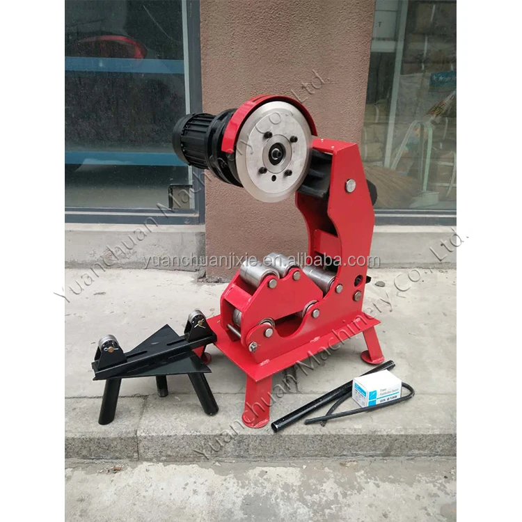 50-219 Electric Hydraulic Pipe Cutting Machine Fire Pipe Galvanized ...