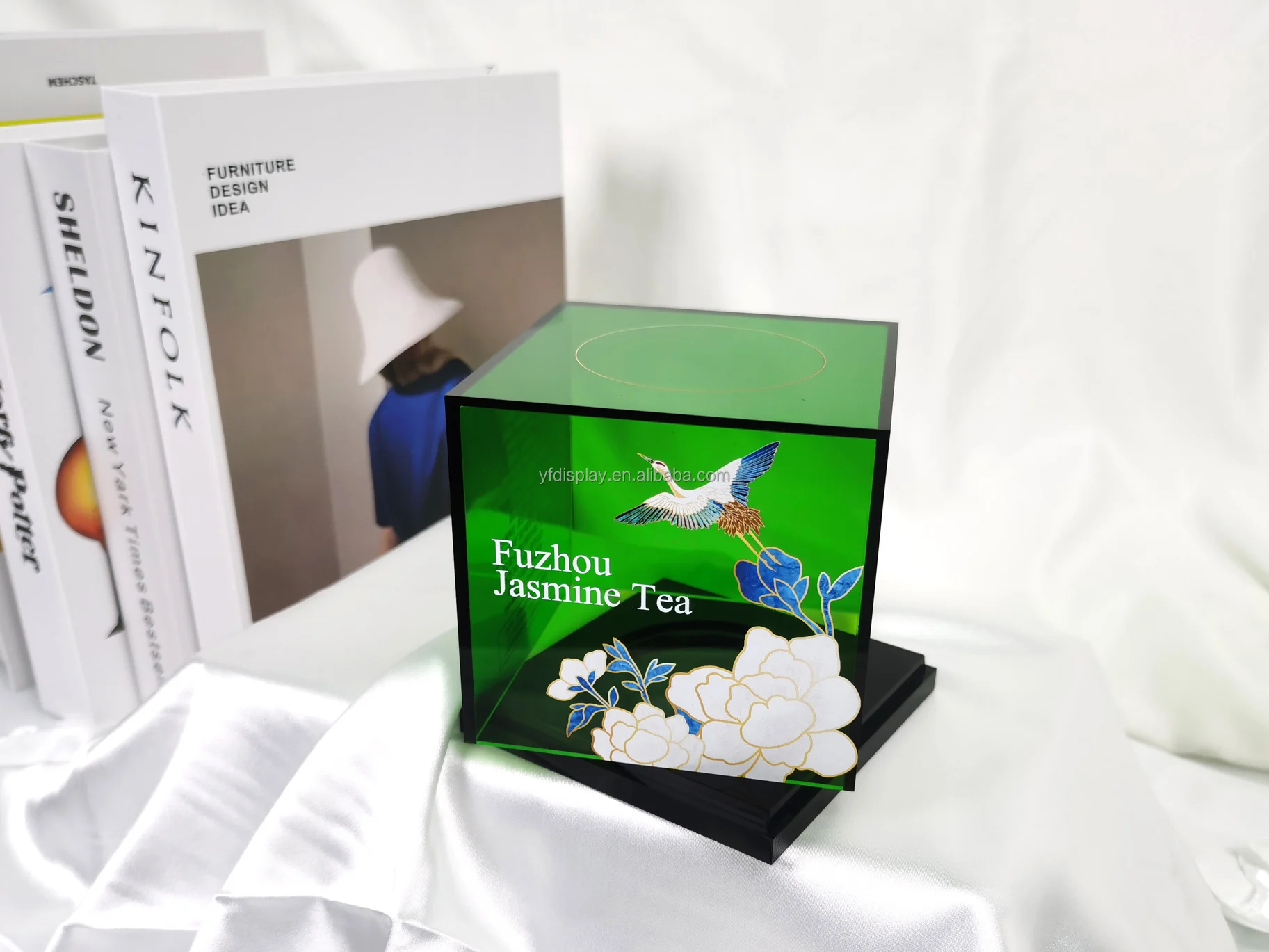 Yuefeng Acrylic Display Box With Base Acrylic Gift Box Custom For ...