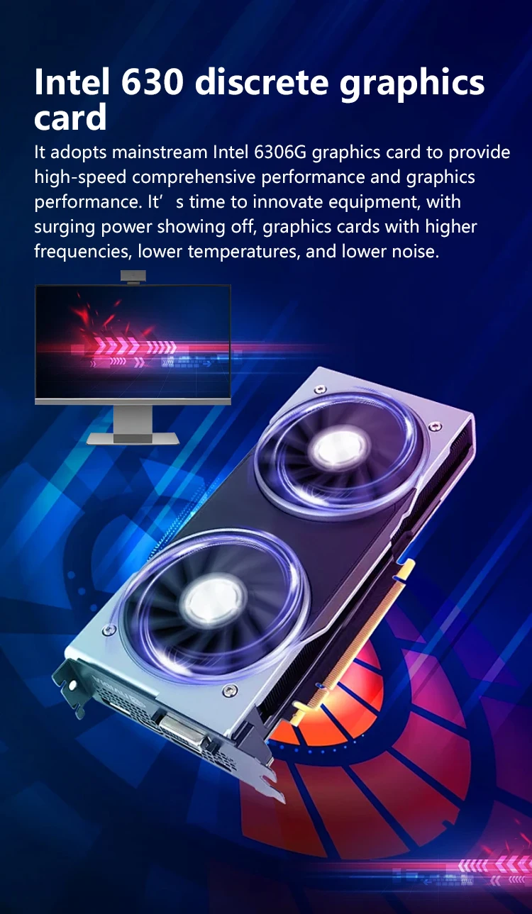 24 Inch I5-12450H RAM 8GB SSD 256GB Best Desktop All-in-one Computer ...