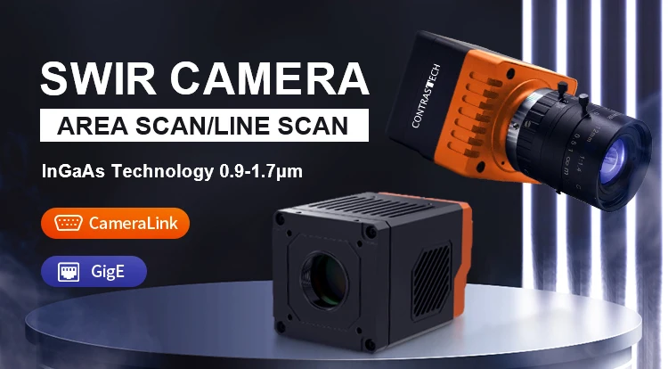 High Sensitivity 900-1700nm SWIR Camera with C Mount for Machine Vision ...