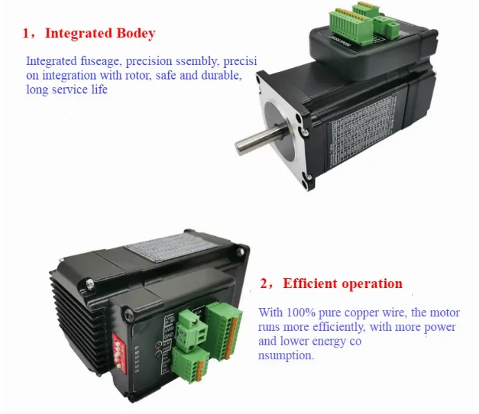 Nema 23 2NM Closed Loop Stepper Motor with Integrated Drivers| Alibaba.com