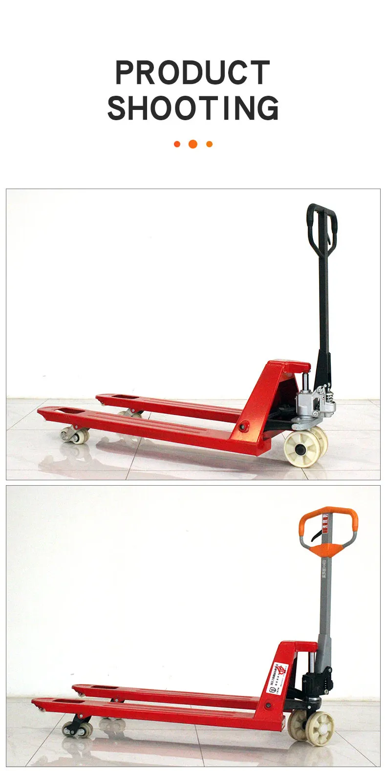 Manual Trolley Lifting Hand Pallet Truck Lifter 2000kg 2500kg 3000kg ...