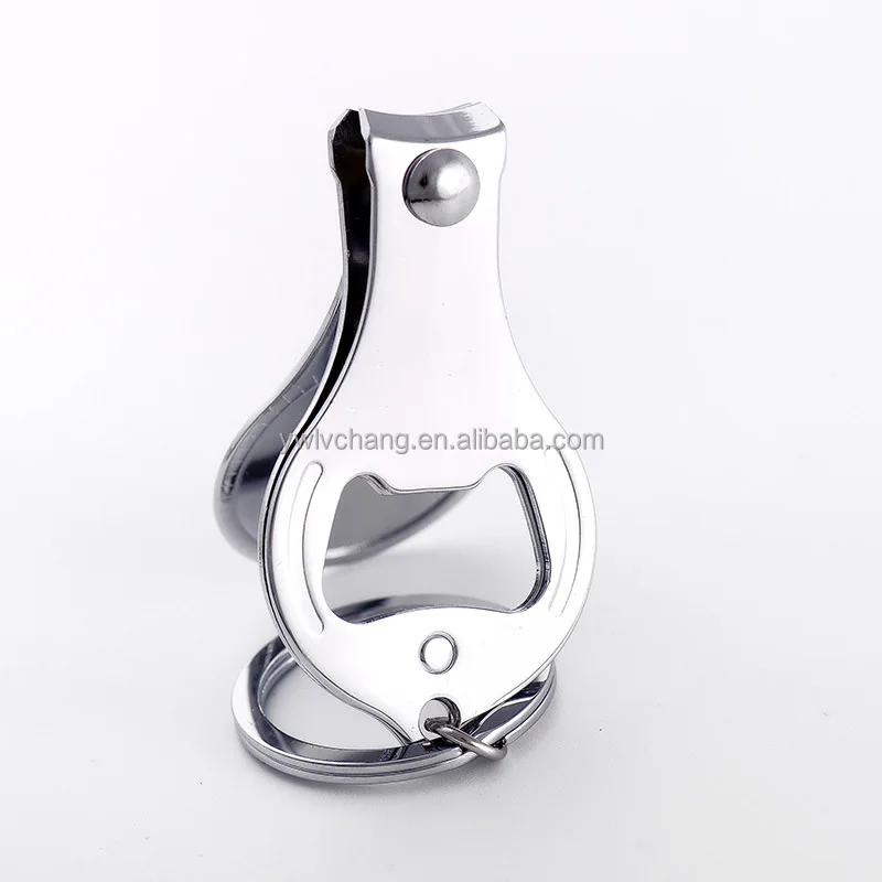 Stainless Steel Nail Clipper Key Chains 3 in 1 - LVCHANG