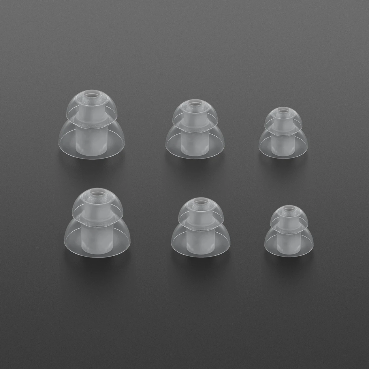 Great-ears Copper Bell Shape Medical Grade Silicone Transparent Hearing ...