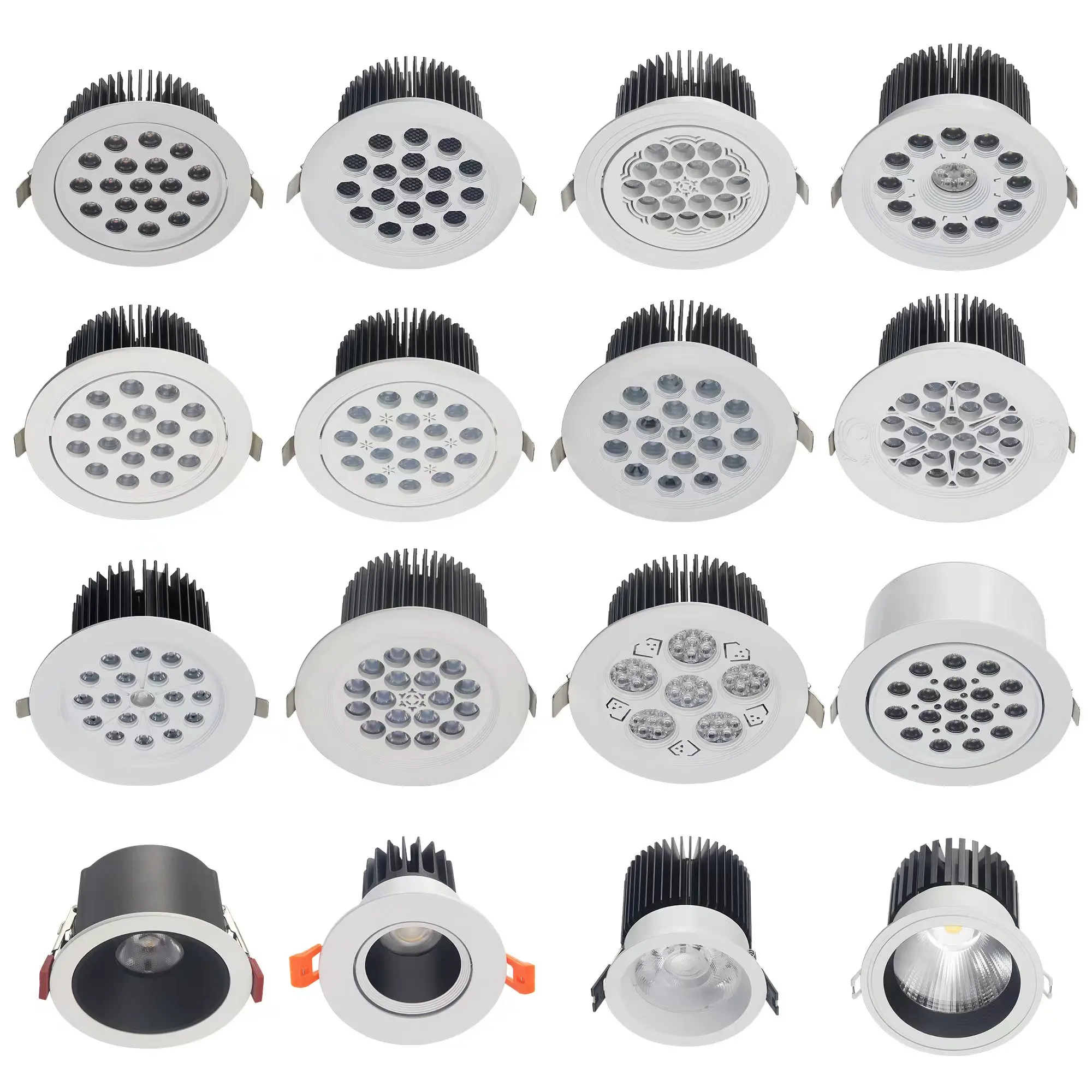 Led Jewelry Counter Ceiling Lights 6 Holes 36 Beads High-end Spotlights ...