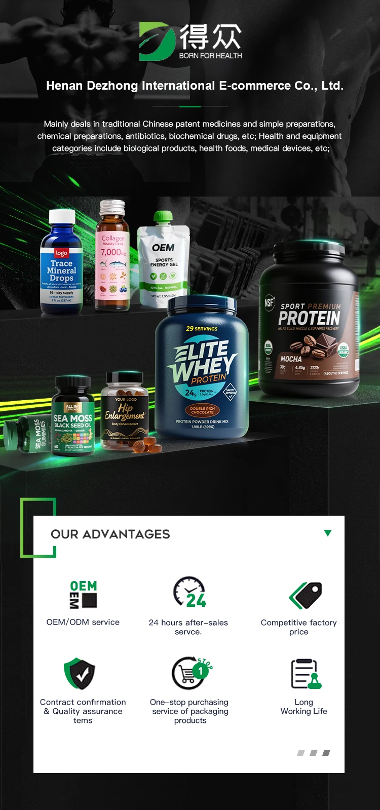 OEM Capsules for Increasing Endurance and Improving Health| Alibaba.com