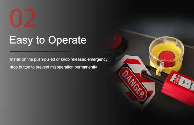 22mm Emergency Stop Button Safety Locks Insulation Safe Electrical ...