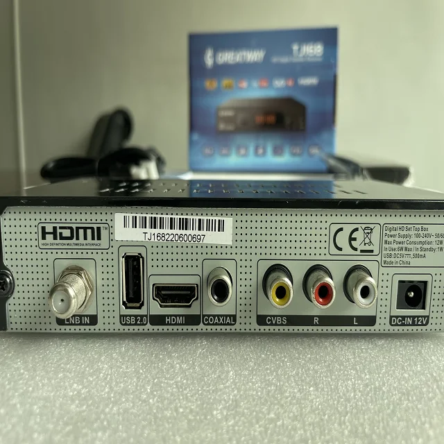 Forever Server Satellite Receiver 4k Fiber Optical Transceiver FTA