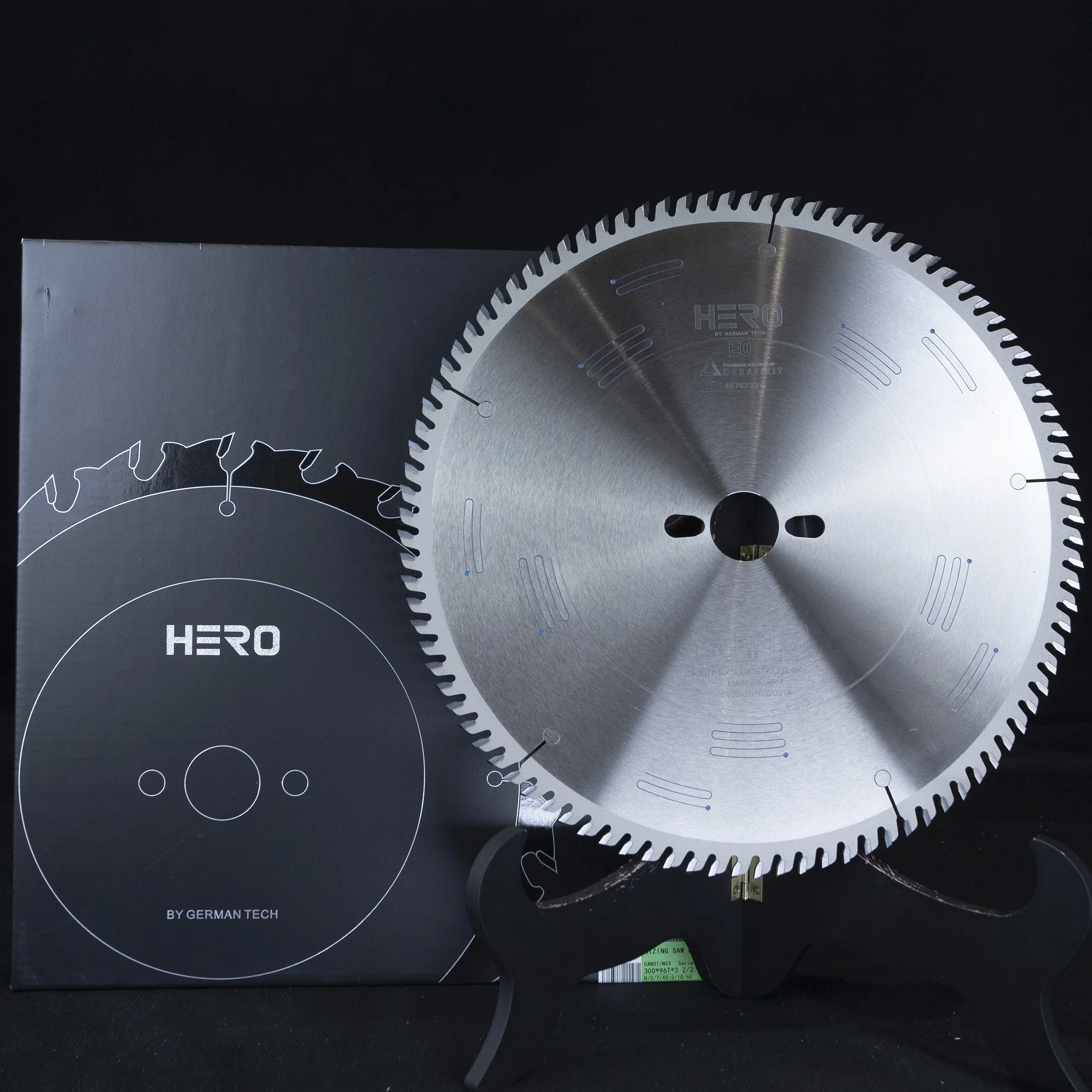 E0 300mm 96t Tct Circular Saw Blade Panel Sizing Blade For Wood Cutting ...