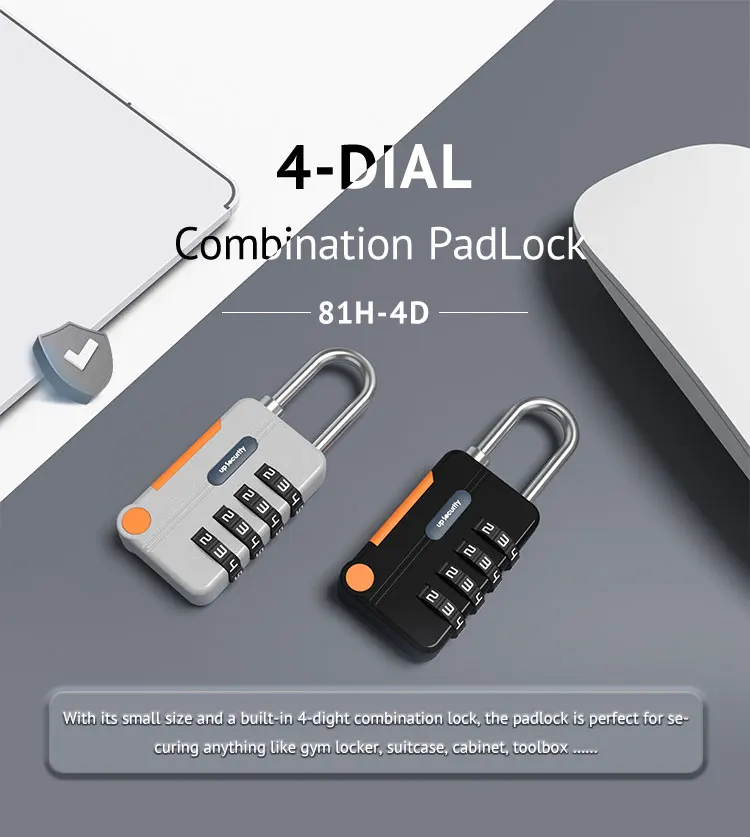 Resettable Combination Lock For Locker Safe Zinc Alloy Code Padlock ...