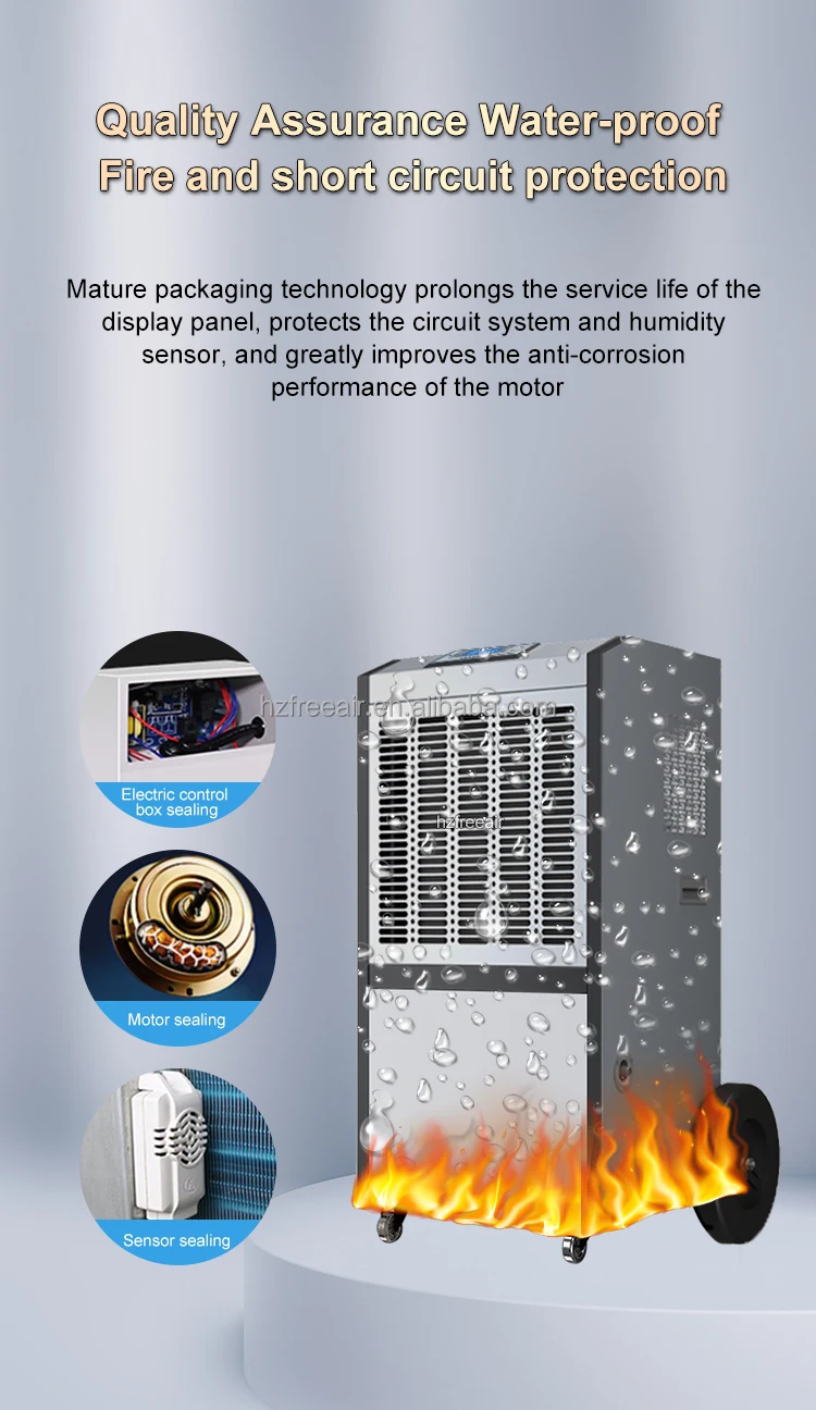 Laboratory Portable Dehumidifier Dehydrator Industrial Desiccant ...