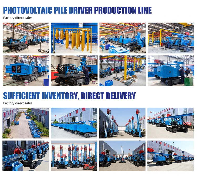 HENGWANG Solar Pile Driver - Efficient & Durable Solutions