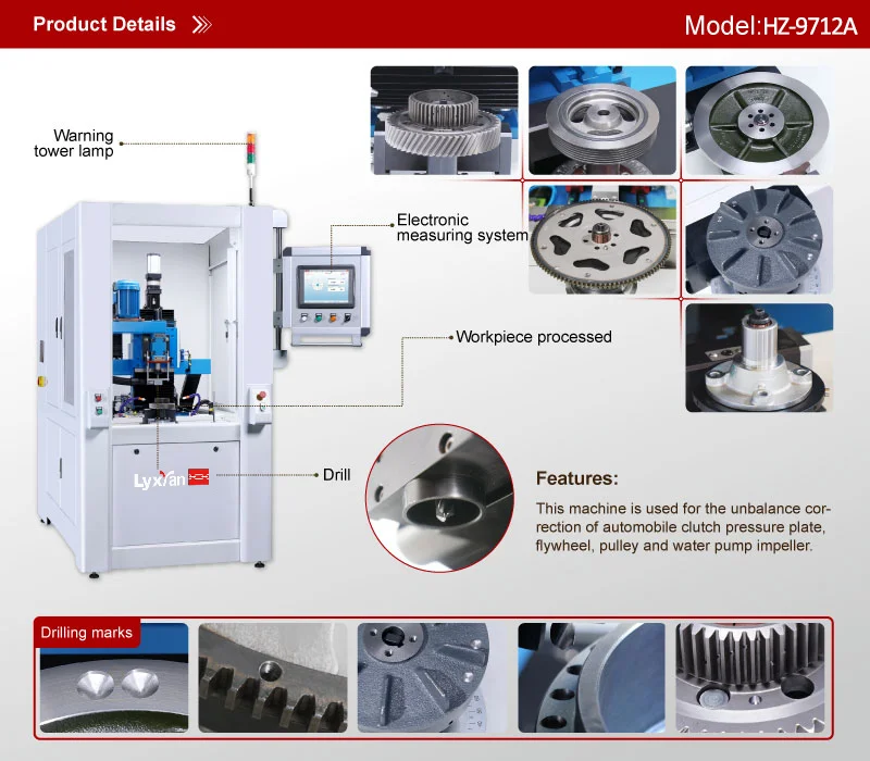 Belt Pulley Dynamic Balancing Machine - Precision & Power