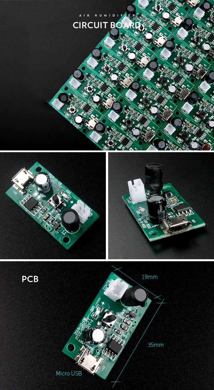 Ultrasonic Mist Maker - Humidifier Module D20mm 113khz