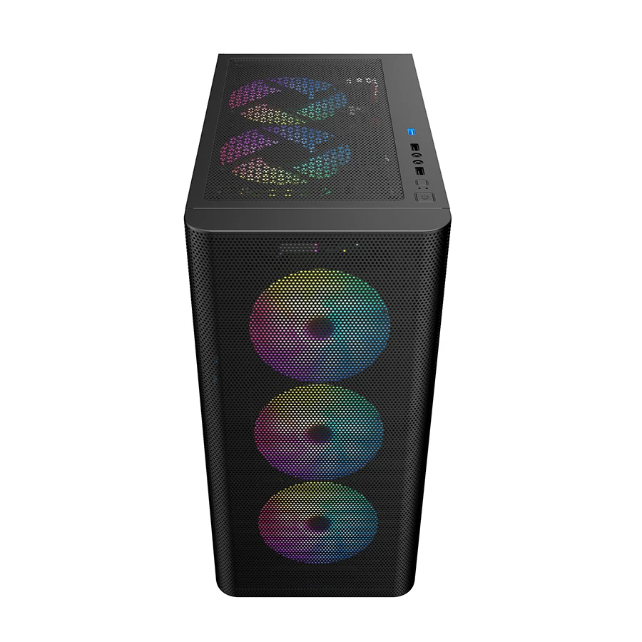 Ruix New Design Plastic Front Mesh Gaming Office E-atx Atx Eatx Pc Case ...